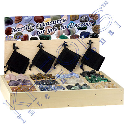 Tumbled Stones Display Package (Each) | Kheops International